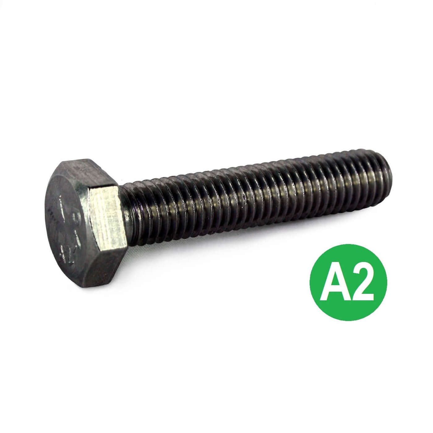 M12x140 A2 Hexagon Set Screw DIN 933