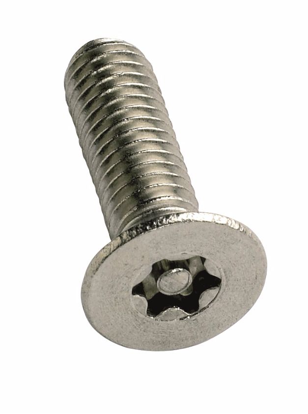 M4x40mm T20 6-Lobe Pin A2 Countersunk Screws