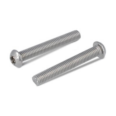 M8 x 20mm A2 TX30 Torx Button Head Machine Screw ISO 7380