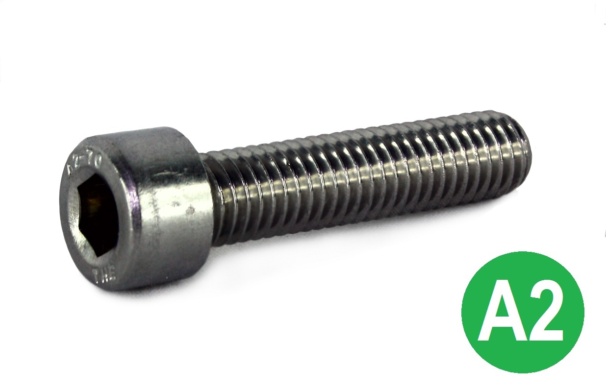 M6x50 A2 Socket Cap Head Screw DIN 912
