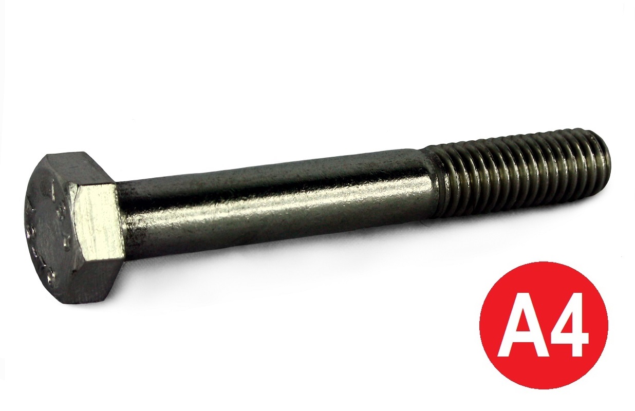 M16x60 A4 Hexagon Head Bolt DIN 931