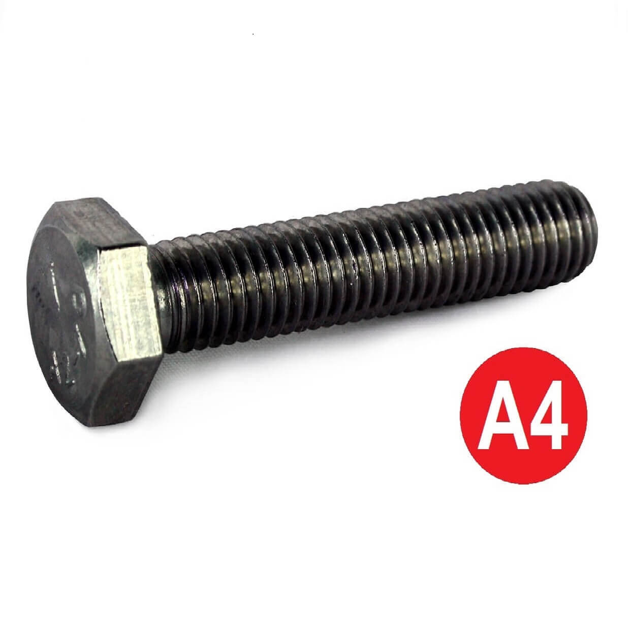 Buy A4 Stainless M8 x 25mm Hexagon Head Set Screws DIN 933 / ISO 4017
