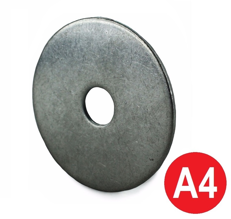 M10x35 A4 Stainless Penny Washer