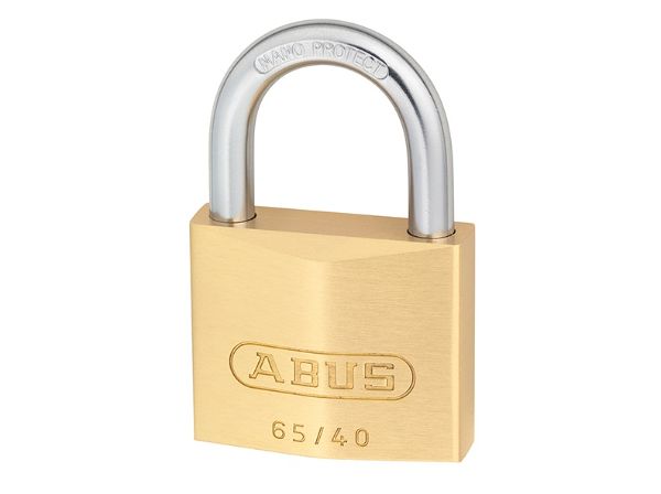 Abus 65/40 40mm Brass Padlock