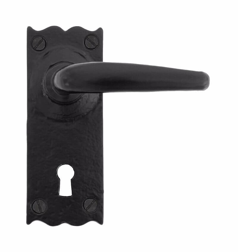 Anvil 33319 Black Oak Lever Lock Set | From the Anvil | Anvil Ironmongery