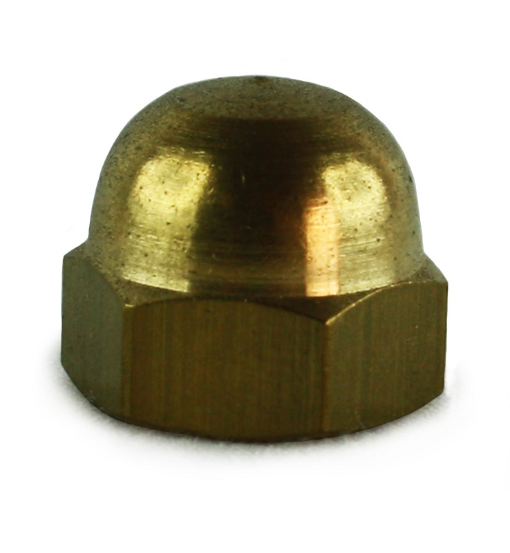 Buy Dome Nuts | M4 Brass Dome Nuts DIN 1587