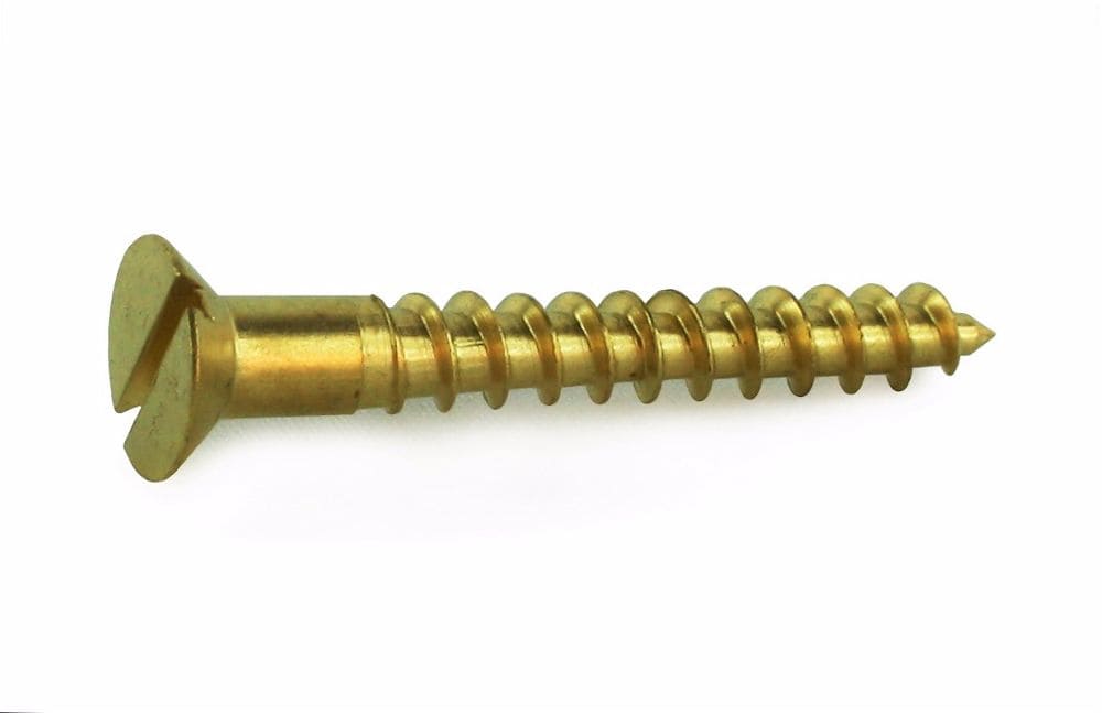 Countersunk Brass Woodscrews