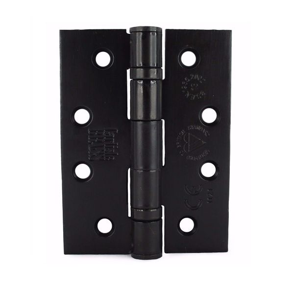 4 x 3 x 3 Black Electro Plated Gr. 13 Hinge
