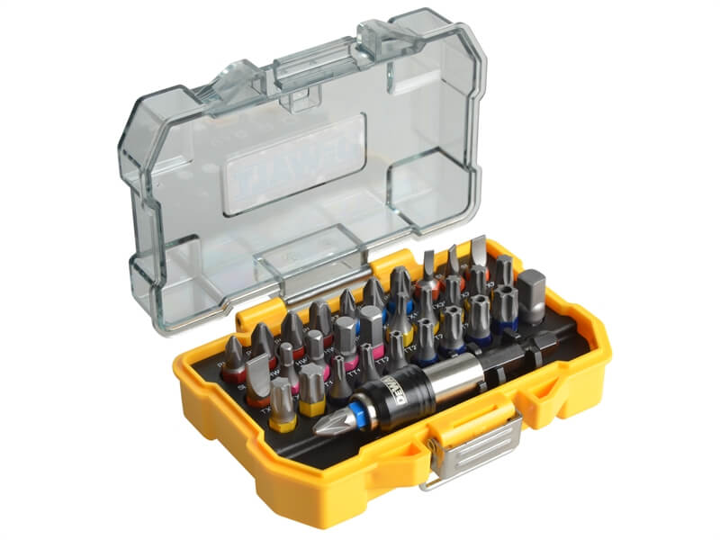 Dewalt 32 Pc Colour Coded Screwdriver Bit Set