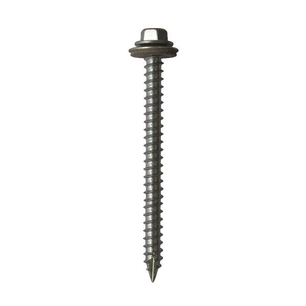 6.3 x 80mm Zinc Gash Point Roofing Screws