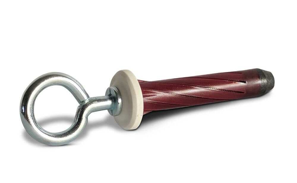 M5 Red Eye Hook Rosett Fixings (Each)