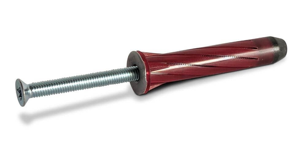 M5x90 Red Rosett Countersunk Fixings (Box 25)