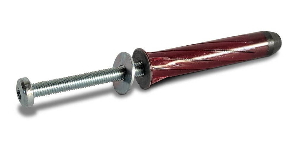 M5x90 Red Rosett Pan Head Fixings (Box 25)
