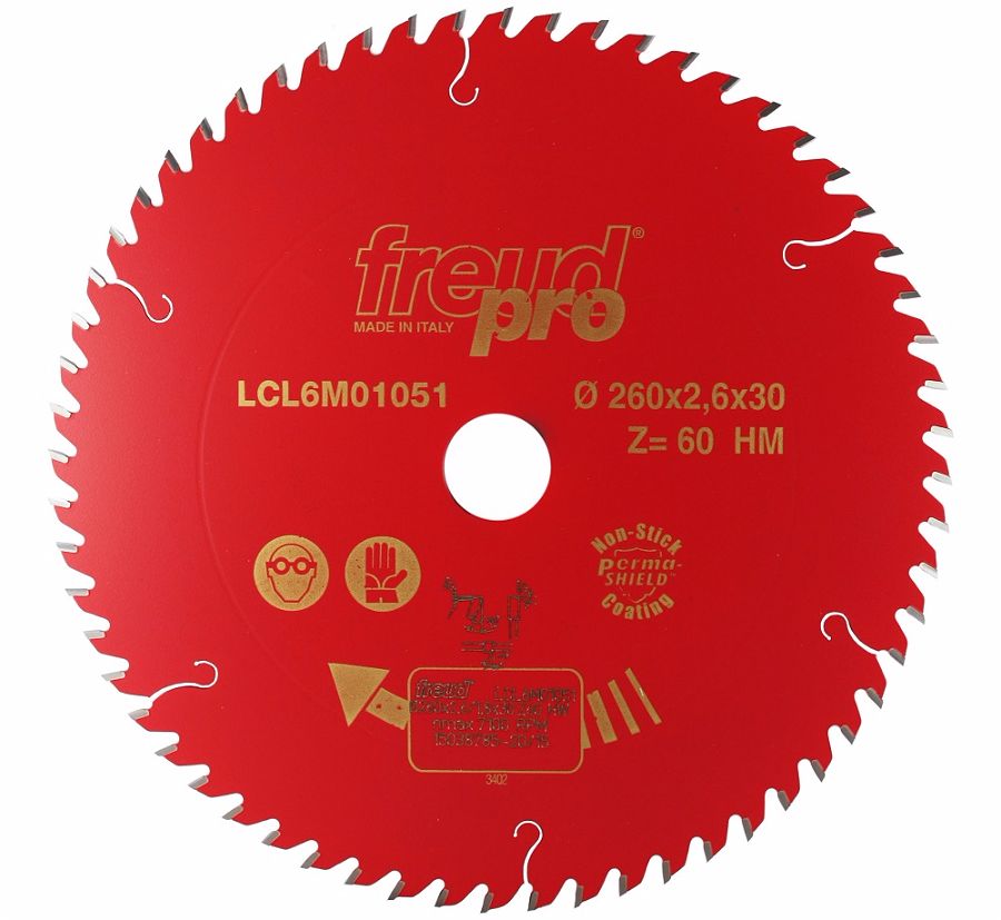 FREUD LCL6M01051 Pro Industrial Blade 260 X 3
