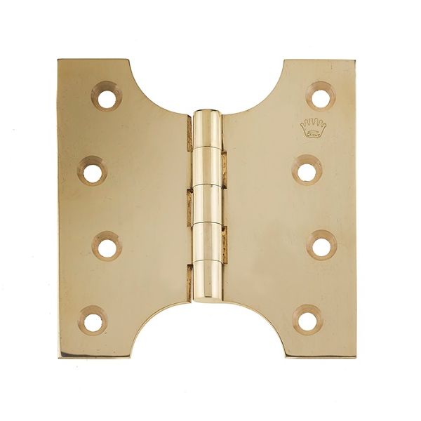 Buy Parliament Hinges | Frelan Jedo 150mm Polished Brass Parliament ...