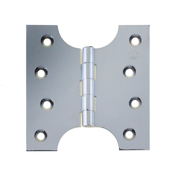 Buy Parliament Hinges | Frelan Jedo 150mm Polished Chrome Parliament ...