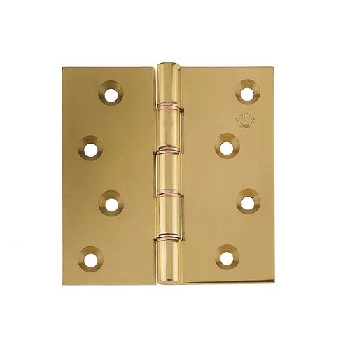 Buy Projection Hinges | Frelan Jedo 100mm Polished Brass Projection ...