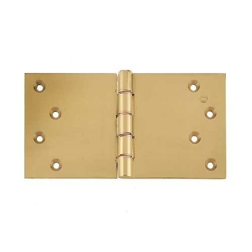 Buy Projection Hinges | Frelan Jedo 200mm Polished Brass Projection ...