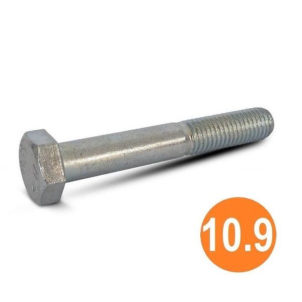 Buy High Tensile Bolts | M16 x 60mm 10.9 High Tensile BZP Bolts DIN 931