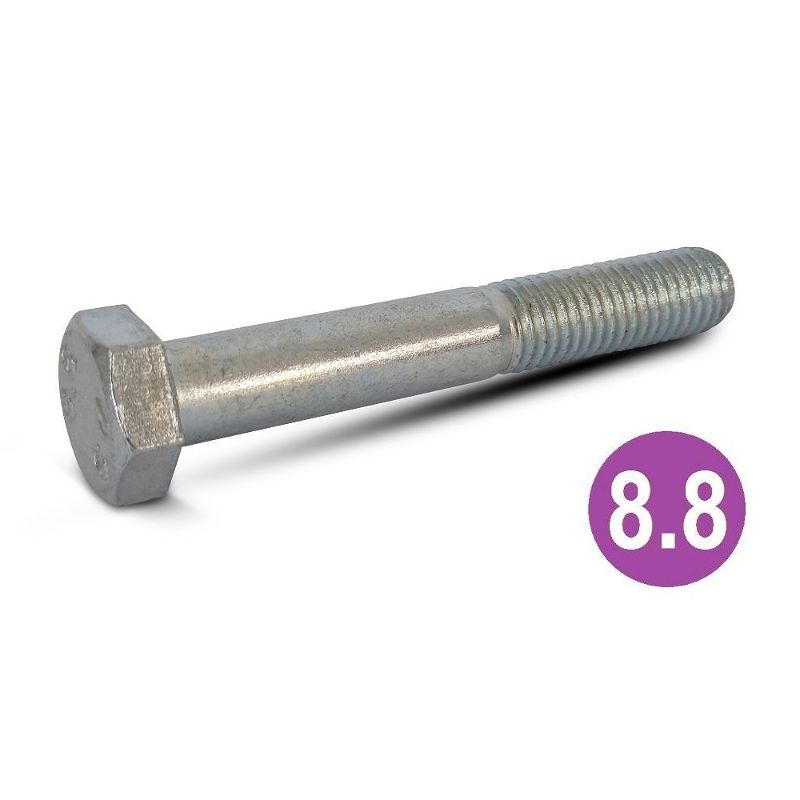 3/4 UNF x 4 Hex Head Bolt SAE-5 BZP