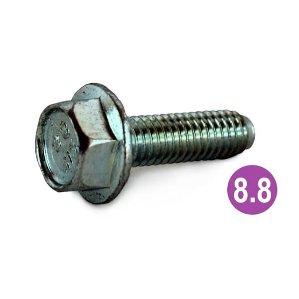M12x1.50x20 8.8 H.T Hexagon Set Screws BZP