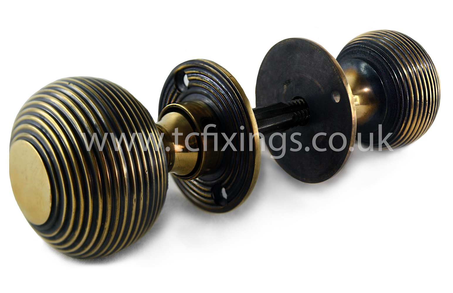 MDS DBEE 50mm Beehive Knob Aged Brass
