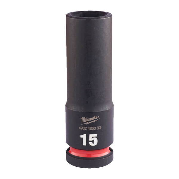 Milwaukee Shockwave 1/2'' Drive Impact Socket Deep 9mm 4933380333