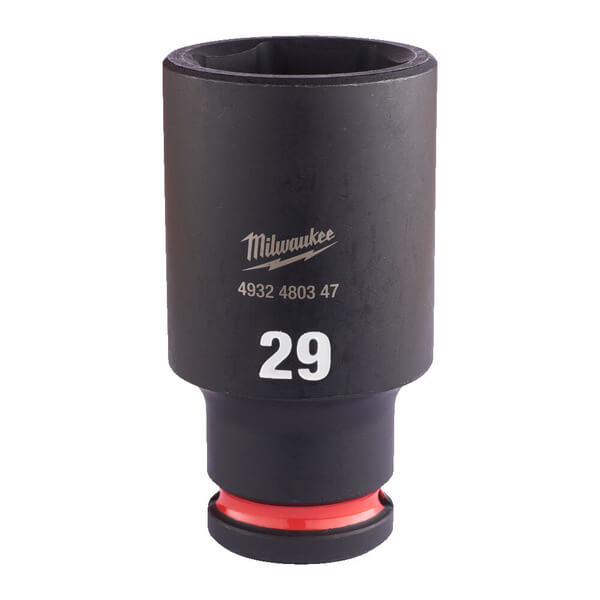 Milwaukee Shockwave 1/2'' Drive Impact Socket Deep 29mm 4933380347