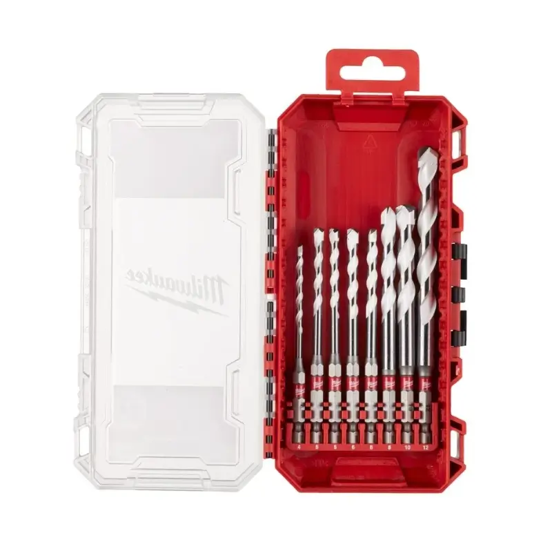 Milwaukee Multi-Material Drill Set 8pc