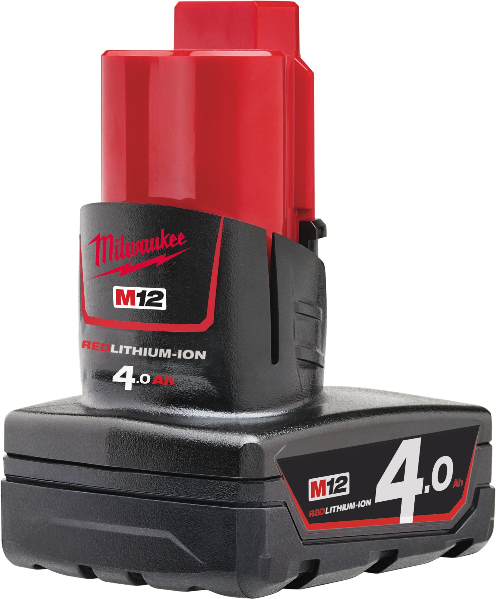 Milwaukee M12B4 M12 4.0Ah Red Lithium Battery