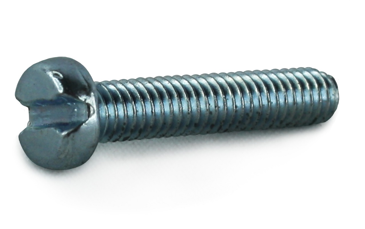 M3x16mm Slot Cheese Head Machine Screw BZP