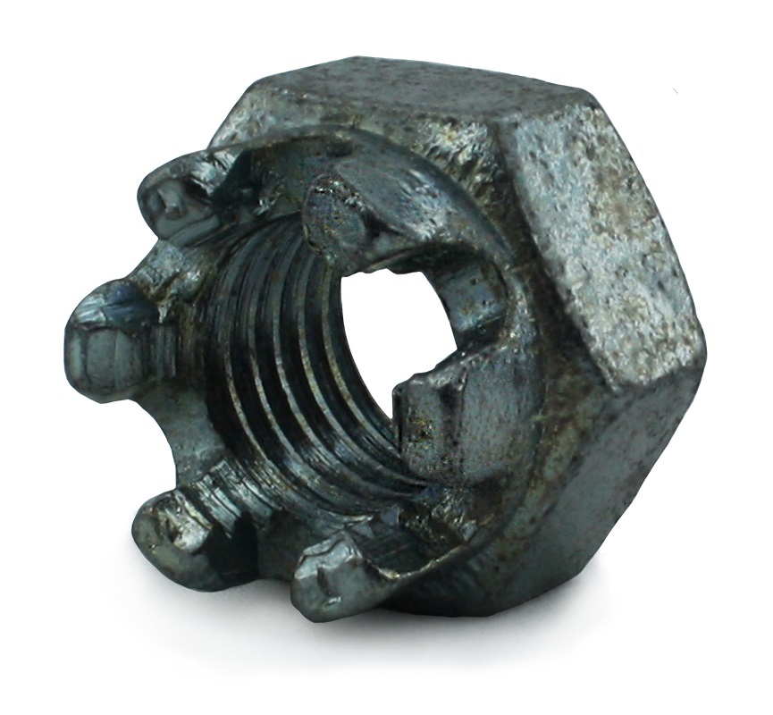 M10 CASTLE NUT DIN. 935 BZP