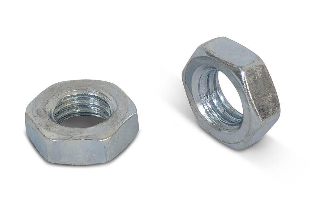 1.1/4 UNF LOCK (HALF) NUT DIN. 439B S/COL