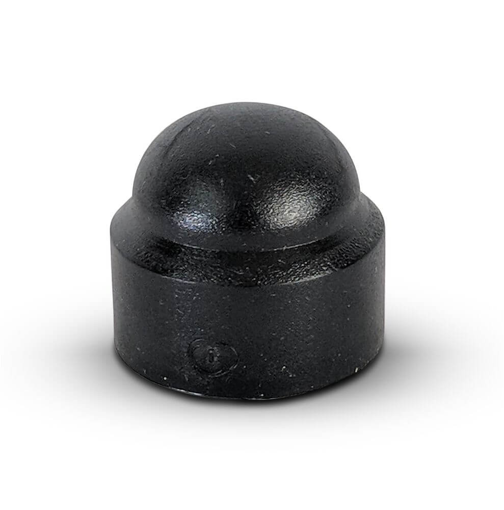 NYLON NUT COVER M6 BLACK
