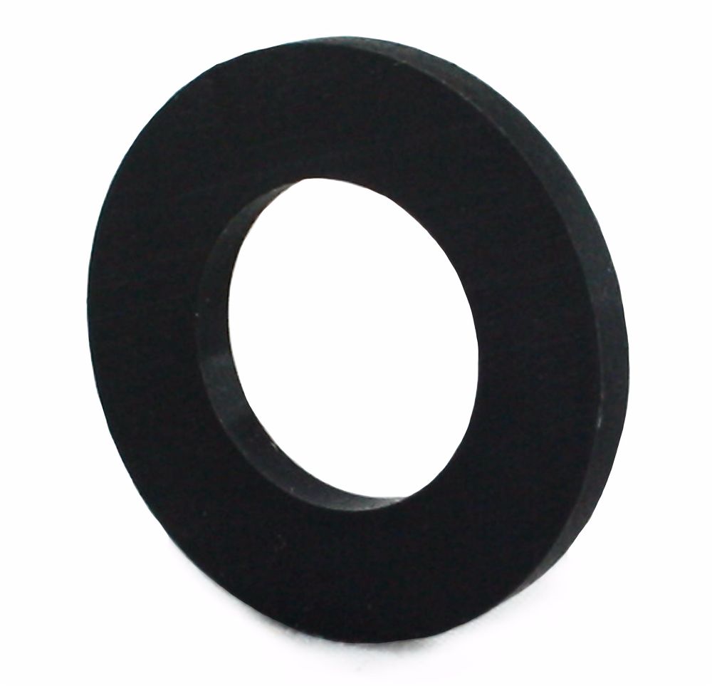 M5 NYLON FLAT WASHERS BLACK