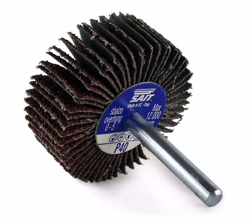 Sait 50mm P40 Ali Oxide Mounted Flap Wheel