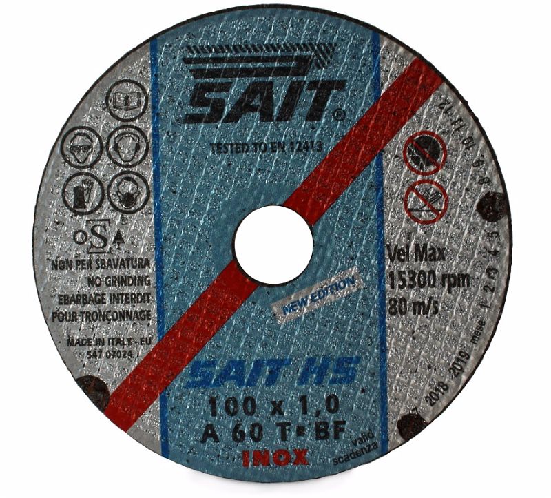 100 x 1 x 16 Sait Metal Cutting Disc