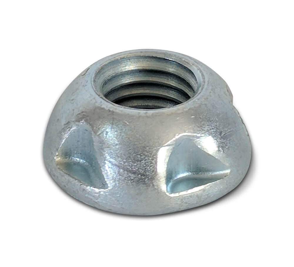 M6 Kinmar® Removable Two Way Security Nut Zinc (CR-3)