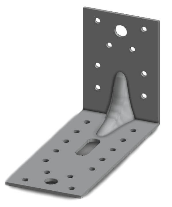 Simpson E9S/2,5 Large Reinforced Angle Bracket 65mm x 90mm x 150mm