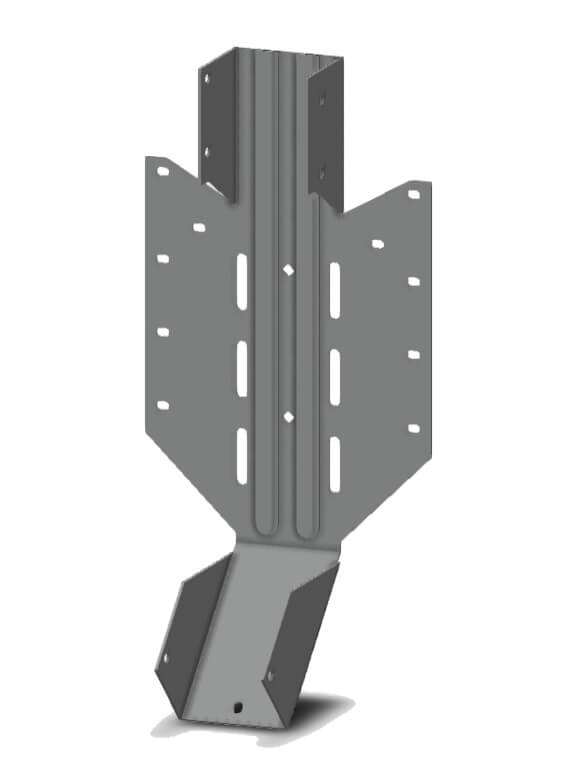 Buy Simpson LSSU Hangers | LSSUI25 4-Way Adjustable Hanger 45mm x 216mm