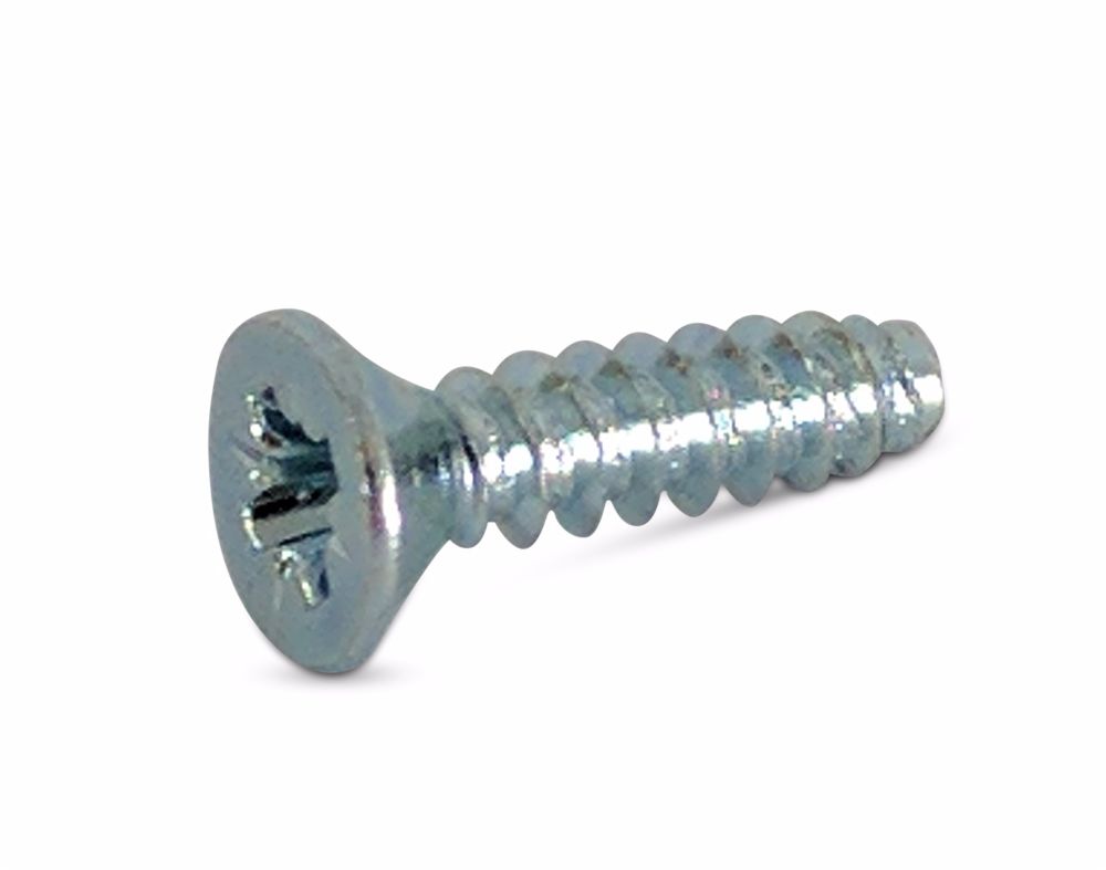 8g x 5/8 Blunt Pozi Csk Self Tapper BZP