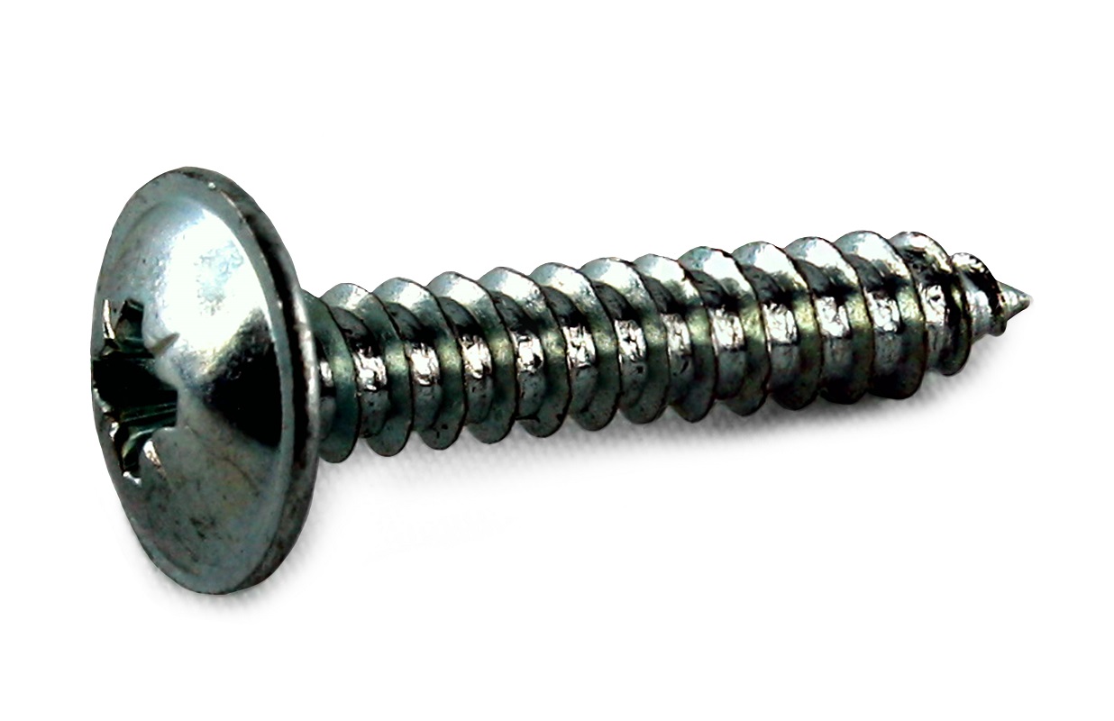 8g x 1/2 Pozi Flange Self Tapper BZP