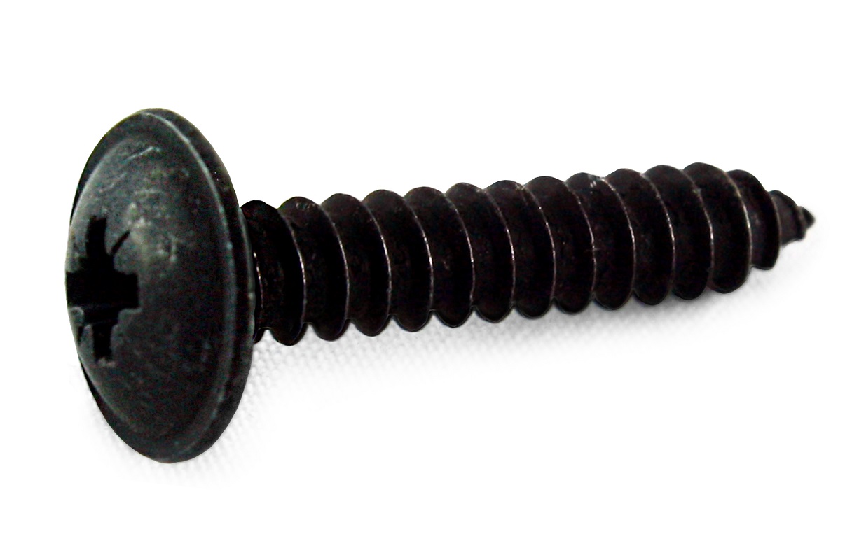 4.8 x 16mm Pozi Flange Head Self Tapper Black BS 4174 C