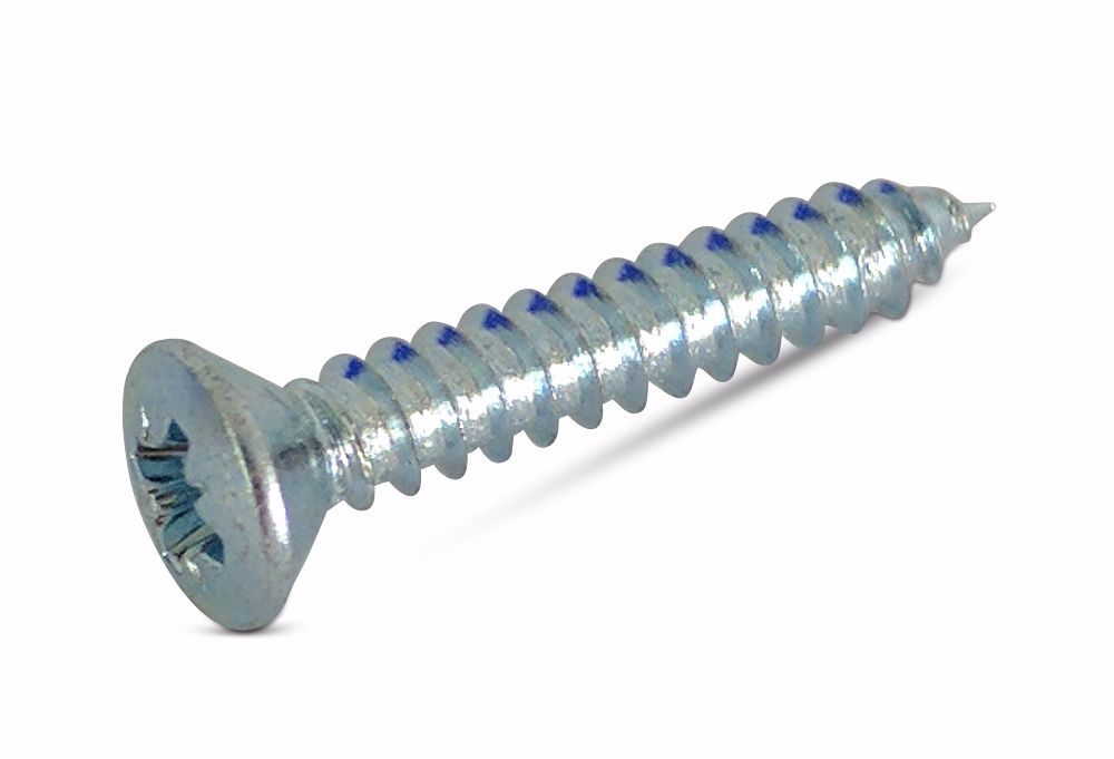 8g x 3/4 Pozi Raised Self Tapper BZP