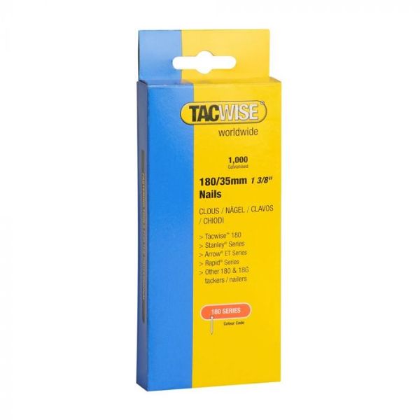 TACWISE 180 18 Gauge 35mm Nails Pack 1000
