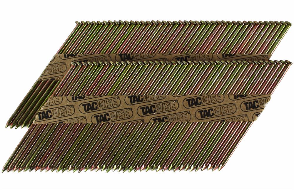 Tacwise 90 x 3.1 Galv Plain Shank Strip Nails