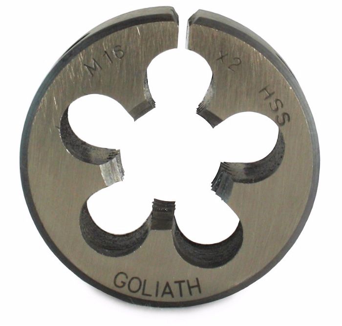 M12 X 1.75 HSS SPLIT DIE X 1 OD