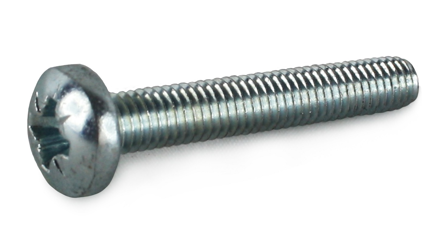 M4x20 Pozi Pan Head Taptite Screw BZP