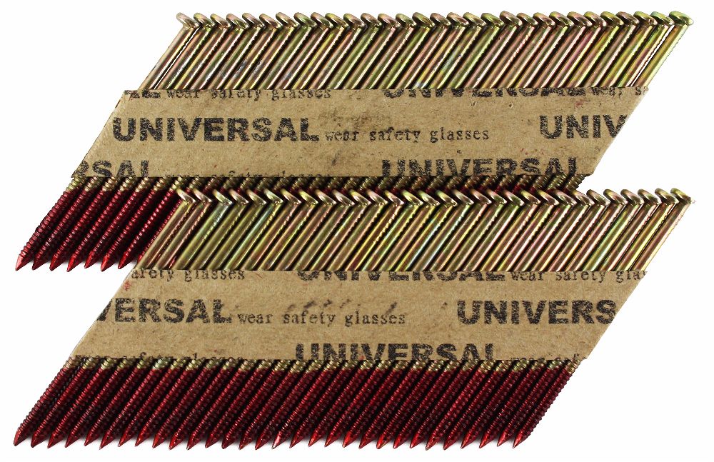 3.1x75mm Ring Shank Galv. Gun Nails