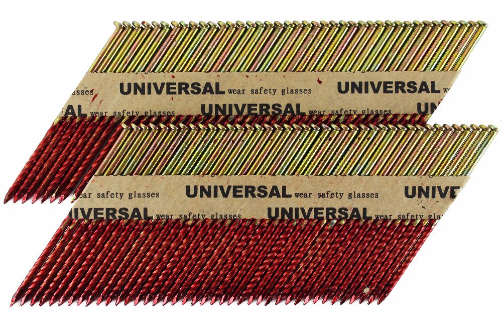 3.1x90mm Screw Shank Galv. Gun Nails